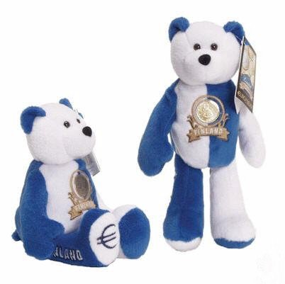 Limited Treasures, Inc. Finland Euro Coin Bear