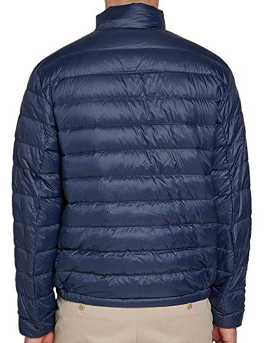 Polo Ralph Lauren Men's Lightweight Bleeker Down Jacket (Aviator Navy, XX-Large)
