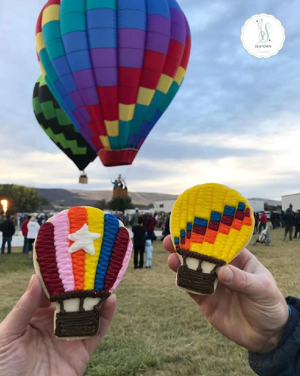 Hot Air Balloon 4.5 Inch Cookie Cutter from The Cookie Cutter Shop β Tin Plated Steel Cookie Cutter
