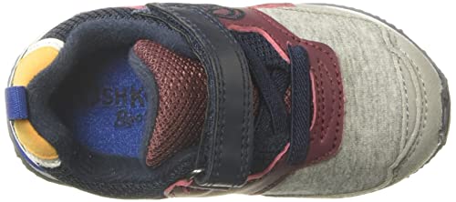 OshKosh BGosh Boys Sneaker, Burgundy, 4 Toddler