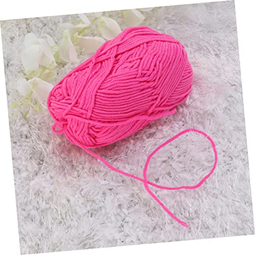 Thick Yarn for Knitting Soft Yarn for Crocheting Knitting Yarn Chunky Yarn Cotton Yarn Cotton Yarn for Crochet Knitting Accessories Roving Textured Yarn Sweater Cotton Ball