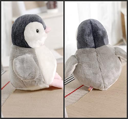 Wenini Penguin Plush Toy, Penguin Soft Plush Toy Voice Stuffed Animated Animal Doll Gift