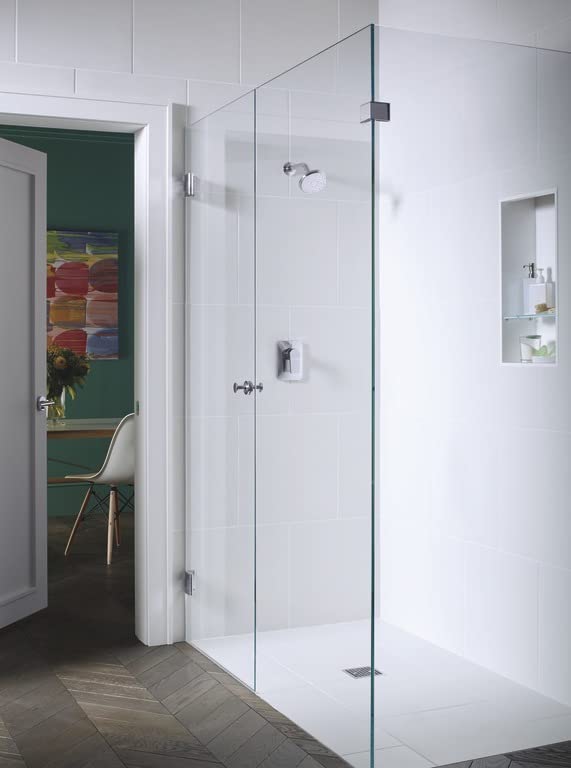 Kohler K-9136-BN Square Design Tile-In Shower Drain Finish: Vibrant Brushed Nickel