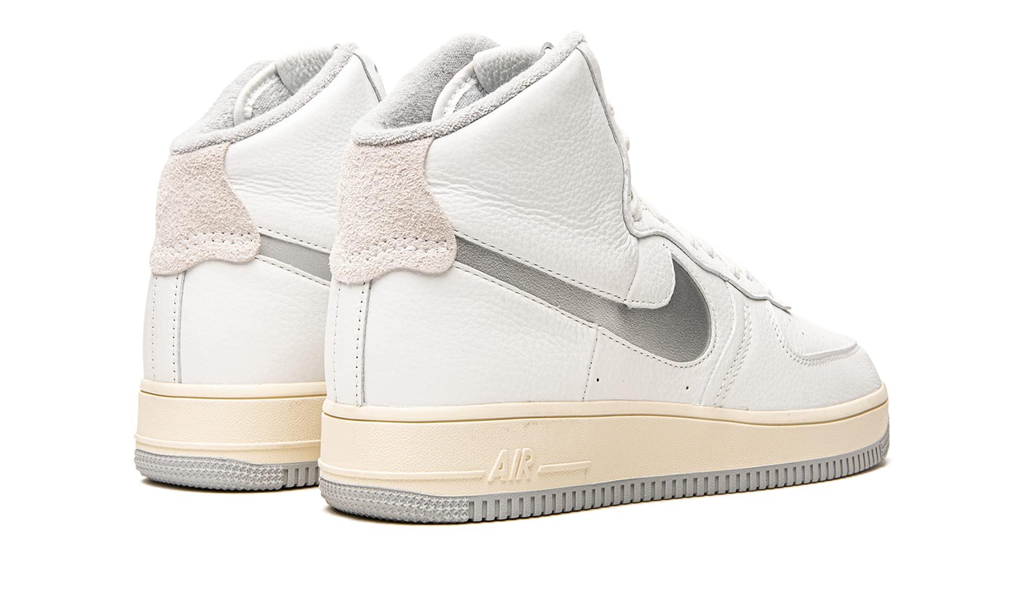 Nike Womens WMNS Air Force 1 High Sculpt DC3590 101 White/Silver - Size 10.5W