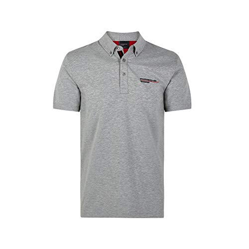 Porsche Motorsport Men's Gray Polo (S)