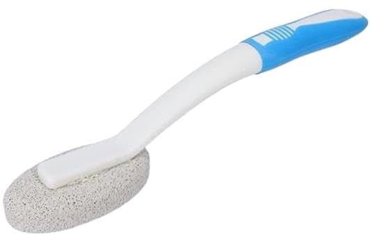 Efficient Toilet Bowl Cleaner with Pumice Stone Brush - Hard Water Wand Scouring Stick & Remover - Powerful Bathroom Cleaning Solution-size1