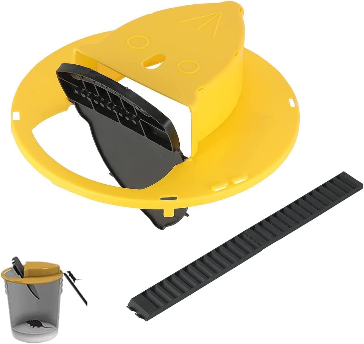 Mouse Traps,Rat Trap, Mouse traps indoor for home, Indoor Outdoor, No See Kill, 5 Gallon bucket with lid,1 Pack
