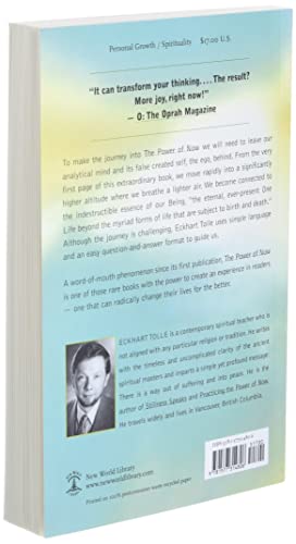 The Power of Now: A Guide to Spiritual Enlightenment