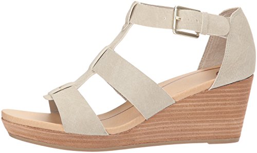 Dr. Scholl's Shoes Women's Barton Wedge Platform Sandal,Greige Snake Print,7.5