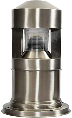 DJDLLZY Outdoor Waterproof Stainless Steel Column Headlight Simple Garden Primary Color Pillar Lamp Home Villa Street Lamp Column Headlight