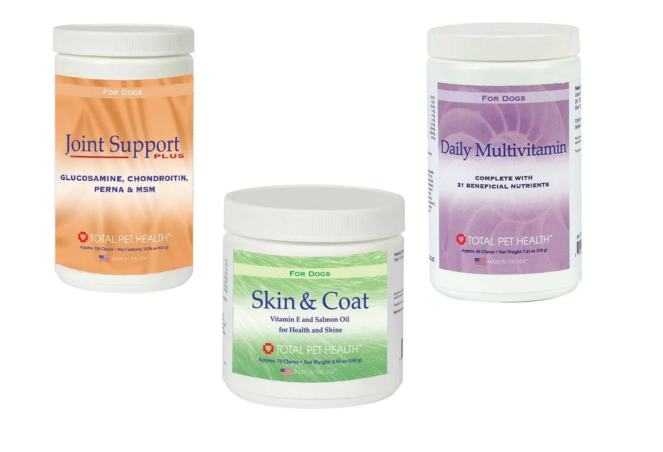 MPP Healthy Supplement Vitamins for Dogs Wheat and Corn Free Veterinarian Formulated (Skin and Coat)