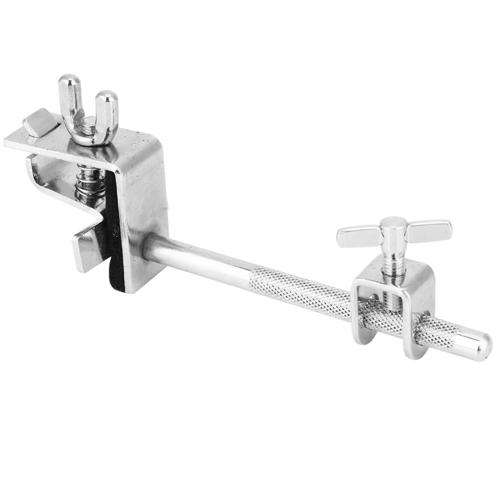 Drum Cowbell Mount Holder Clamp, Cowbell Clamp Durable Standard Drum Kit Clamp Up or Down Adjustment for Drums