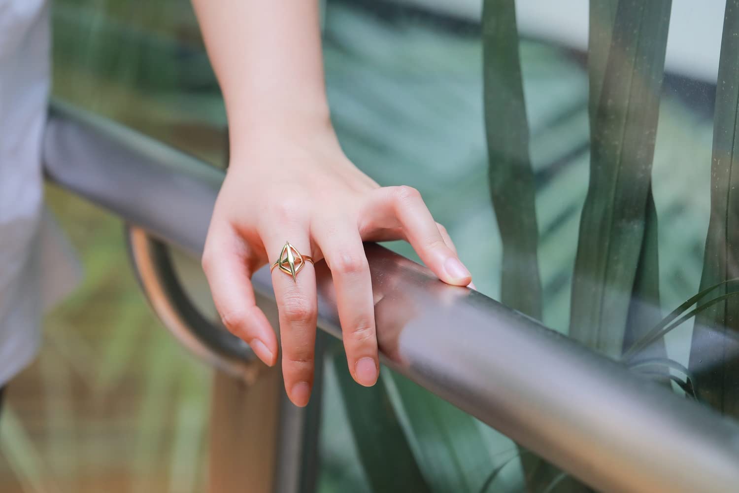 Evere Councilor Medarda Ring Mel Medarda Finger Adjustable Ring Jewelry Cosplay Costume Accessory