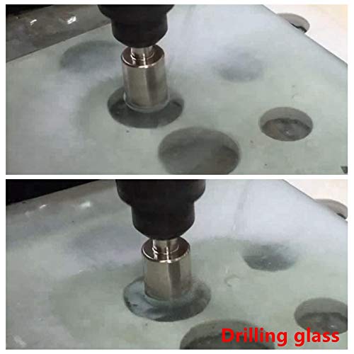 JINGLING 1 inch Diamond Hole Saw 25mm Tile Drill Bit Masonry Tools for Stone Pack of 2Pcs