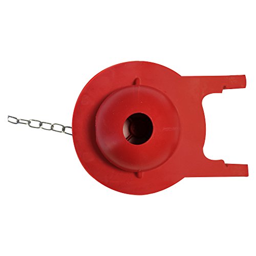Korky, Pack of 1, Red 2021BP TOTO Toilet Repairs-Large 3-Inch Flapper-Easy to Install-Made in USA