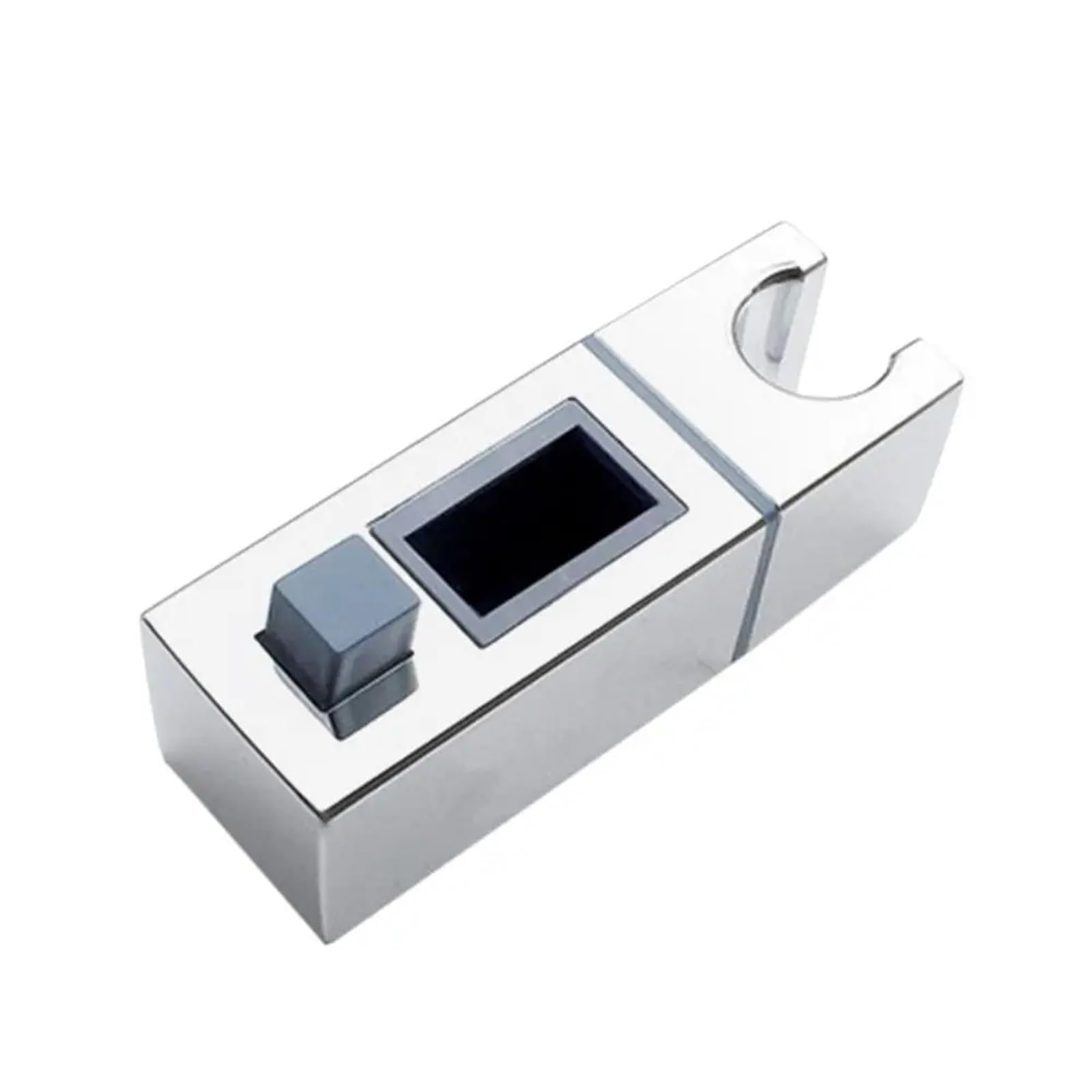Square Pipe Shower Head Holder Bathroom Slide Bar Shelf Riser Rail Bracket Sprayer Fixed Base Bathroom Hardware Accessories ( Color : -D )