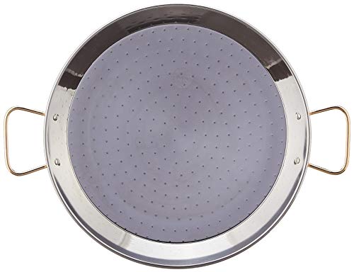 Garcima 14-Inch Stainless Steel Paella Pan, 36cm