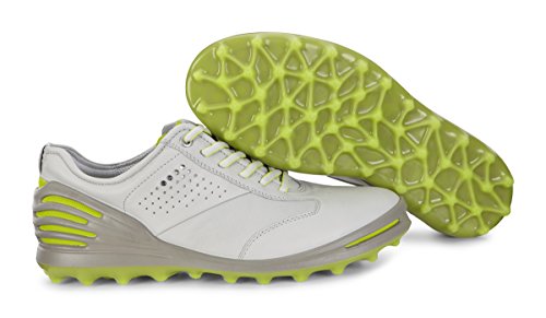 ECCO Men's CAGE PRO Golf Shoe, Concrete, 7-7. 5