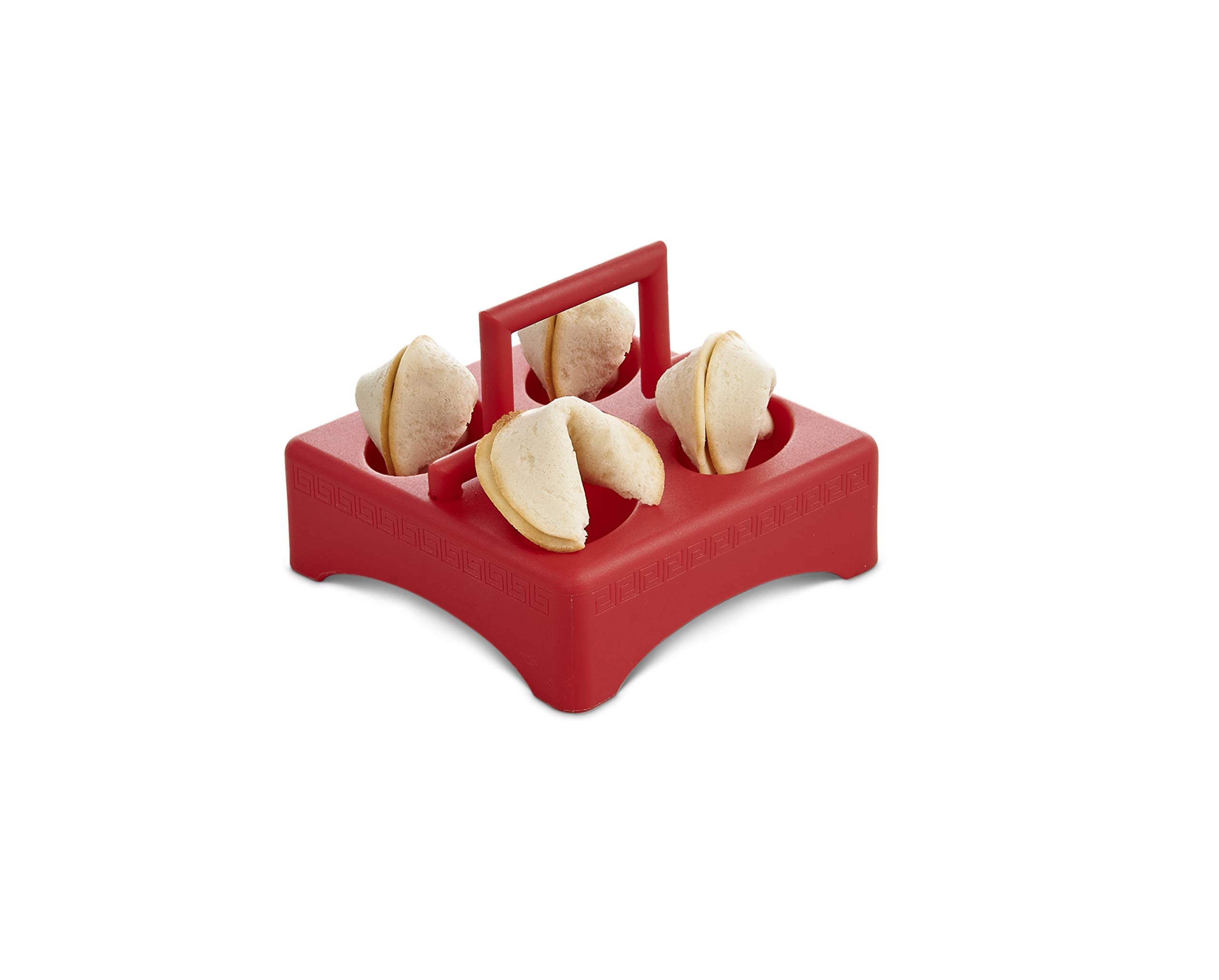 Helen's Asian Kitchen Fortune Cookie Making Kit, 4-Piece Set, Red
