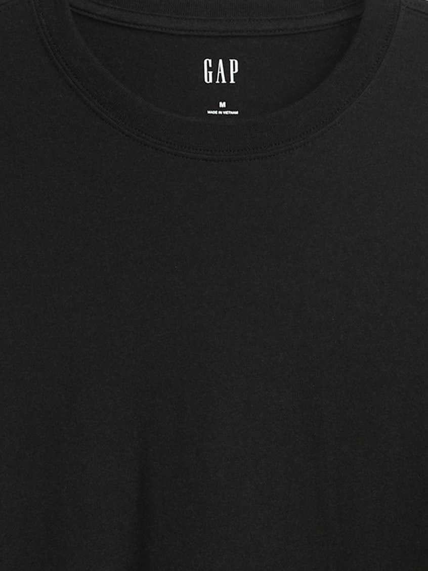 GAP Mens Everyday Soft Long Sleeve T-Shirt Shirt, Crystal Blue Dusk, Medium US