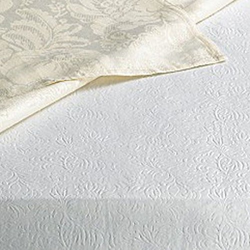 Home Bargains Plus Quilted Heavy Duty Table Pad Protector with Flannel Backing - Cut to Fit - 52" x 70"