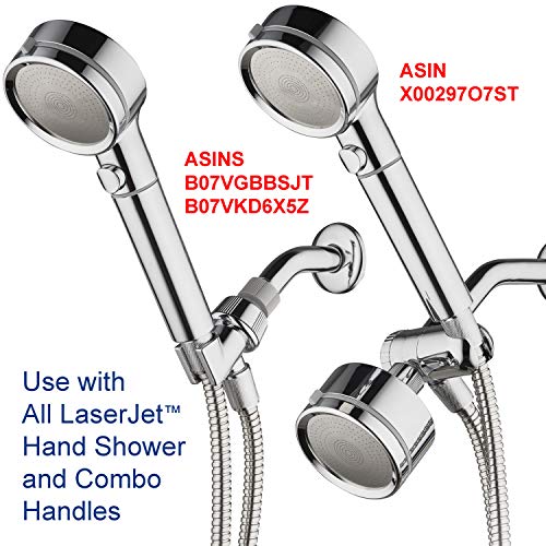 LaserJet 2-piece Mixed Mineral Stones Replacement Set - Use with Any LaserJet Handheld Shower Head or Combo β America's Most Cost Efficient Shower Water Filtration System β Trusted US Brand