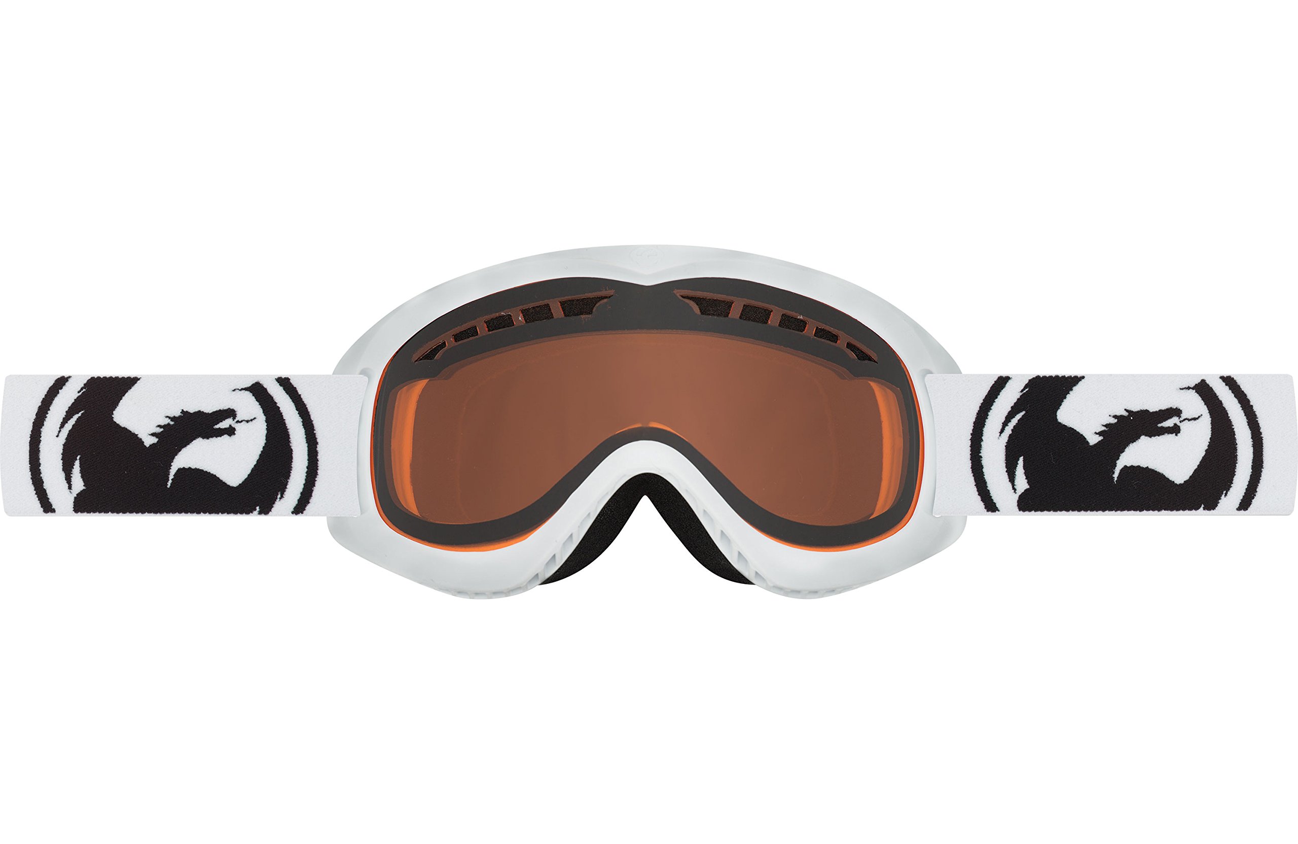 Dragon Alliance DX Ski Goggles, Powder Amber/White