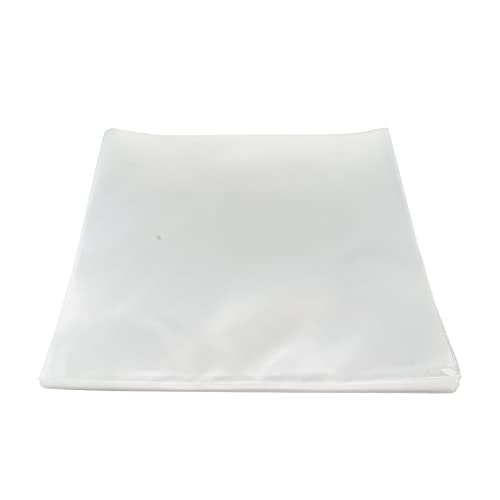 KUIDAMOS Resealable Vinyl Record Outer Sleeves, Protective 50Pcs OPP Dust Free Vinyl Record Sleeves Professional Keep for 12in Records