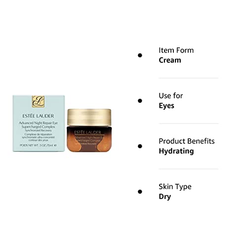 Estee Lauder Advanced Night Repair Eye Supercharged Complex Synchronized Recovery For Hydrating 0.5 oz/15 ml