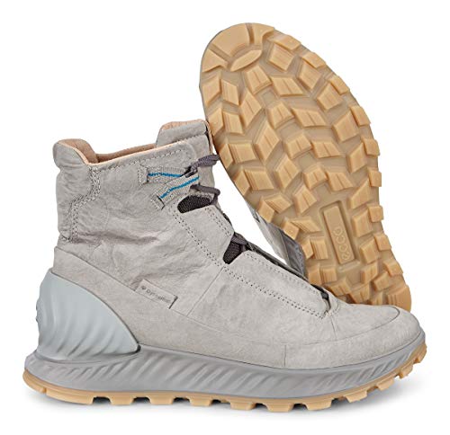 ECCO mens Exostrike Mid Dyneema Hiking Boot, Wild Dove Nubuck, 9-9.5 US