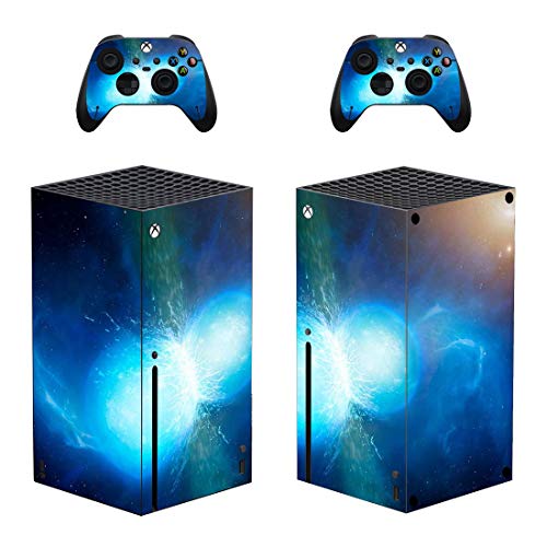 FELIPE SEIJI KUBA Xbox Series X Skin Set Vinyl Decal Skin Stickers Protective for Xbox Series X Console Kinect 2 Controllers - multi color