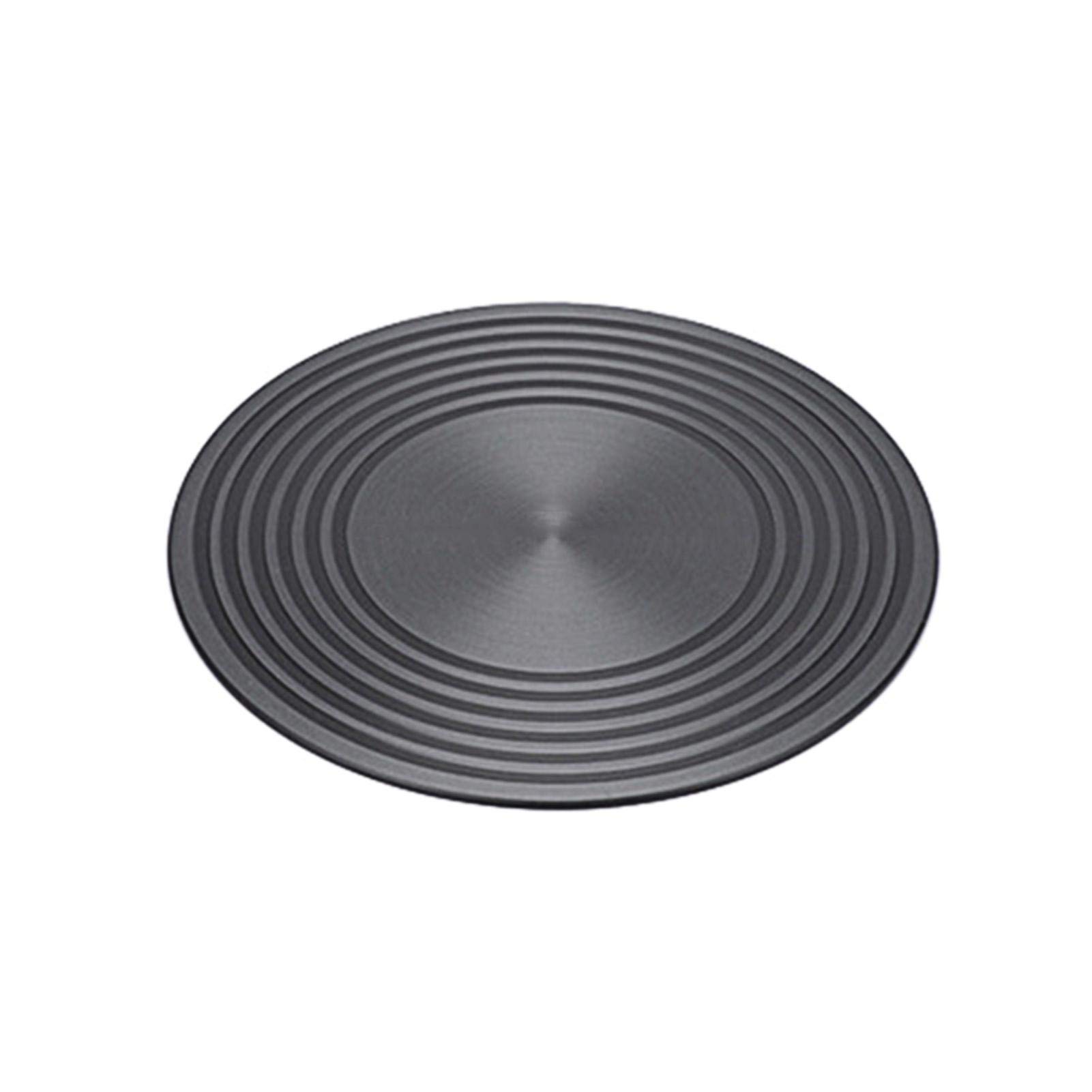 Gas Stove Diffuser,Heat Diffuser for Gas Stovetop,Aviation-Grade Aluminum Non-Stick Coating Heat Diffuser,Round Fast Defrosting Tray,Multifunctional Thawing Plate for Defrosting(Size:9.5inch)