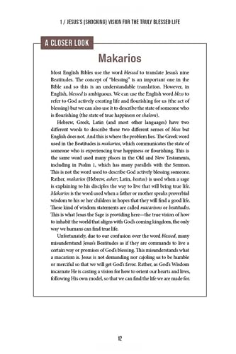 Sermon on the Mount: Blessings of the Kingdom - Personal Bible Study Guide