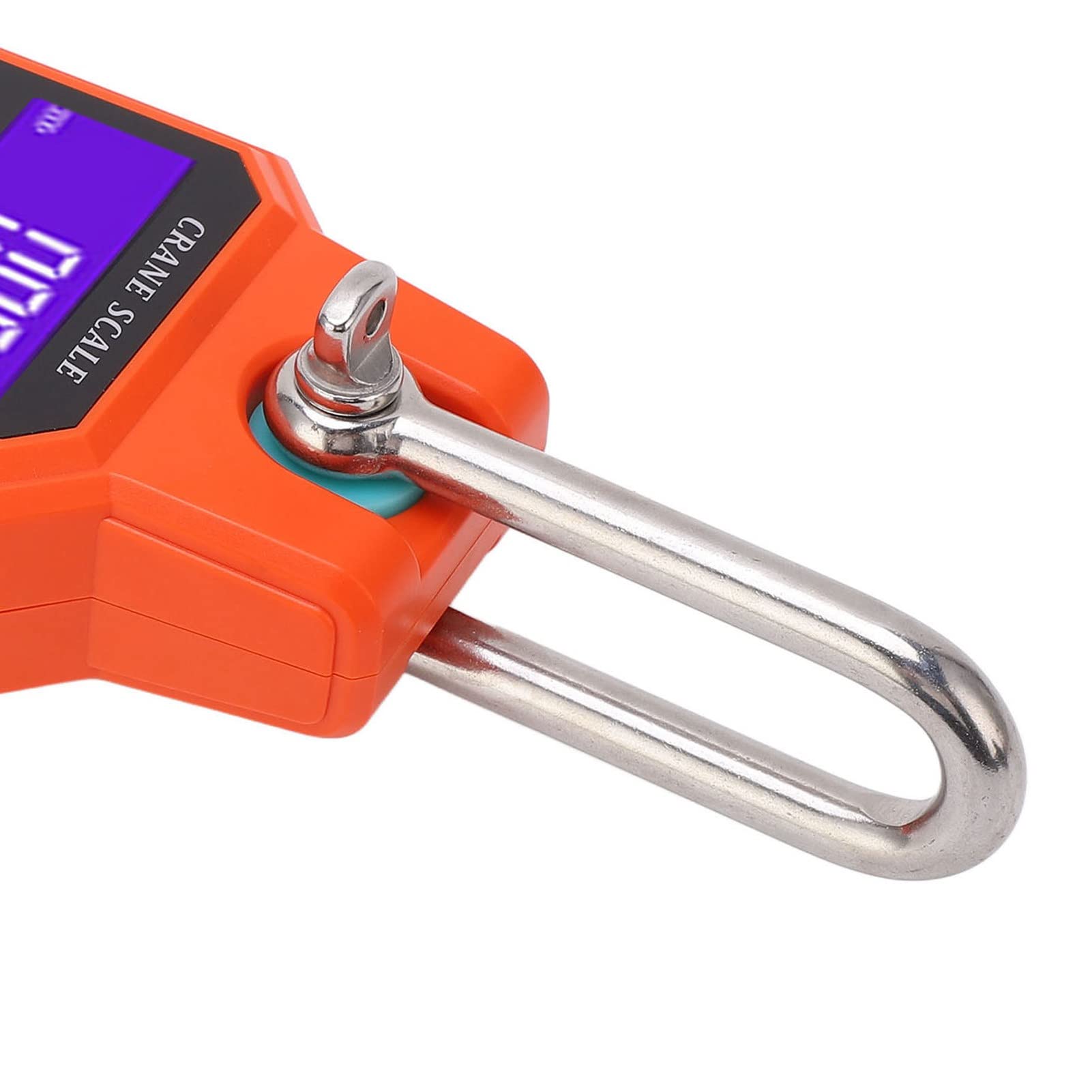 Hanging Scale, Digital Display LB KG N Crane Scale High Accuracy for Fishing (Orange)