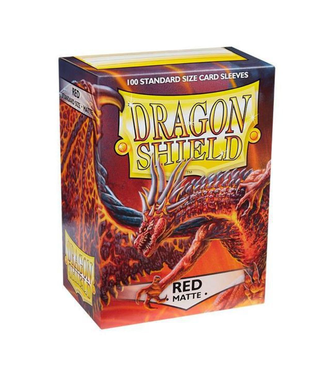 Dragon Shield Standard Size Sleeves – Matte Orange 100CT - Card Sleeves are Smooth & Tough - Compatible with Pokemon, Yugioh, & Magic The Gathering Card Sleeves – MTG, TCG, OCG