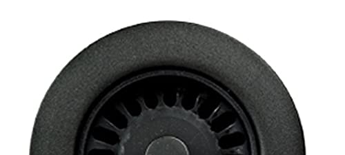 Houzer 190-9265 3.5" Drain Openings Sink Strainer, Matte Black
