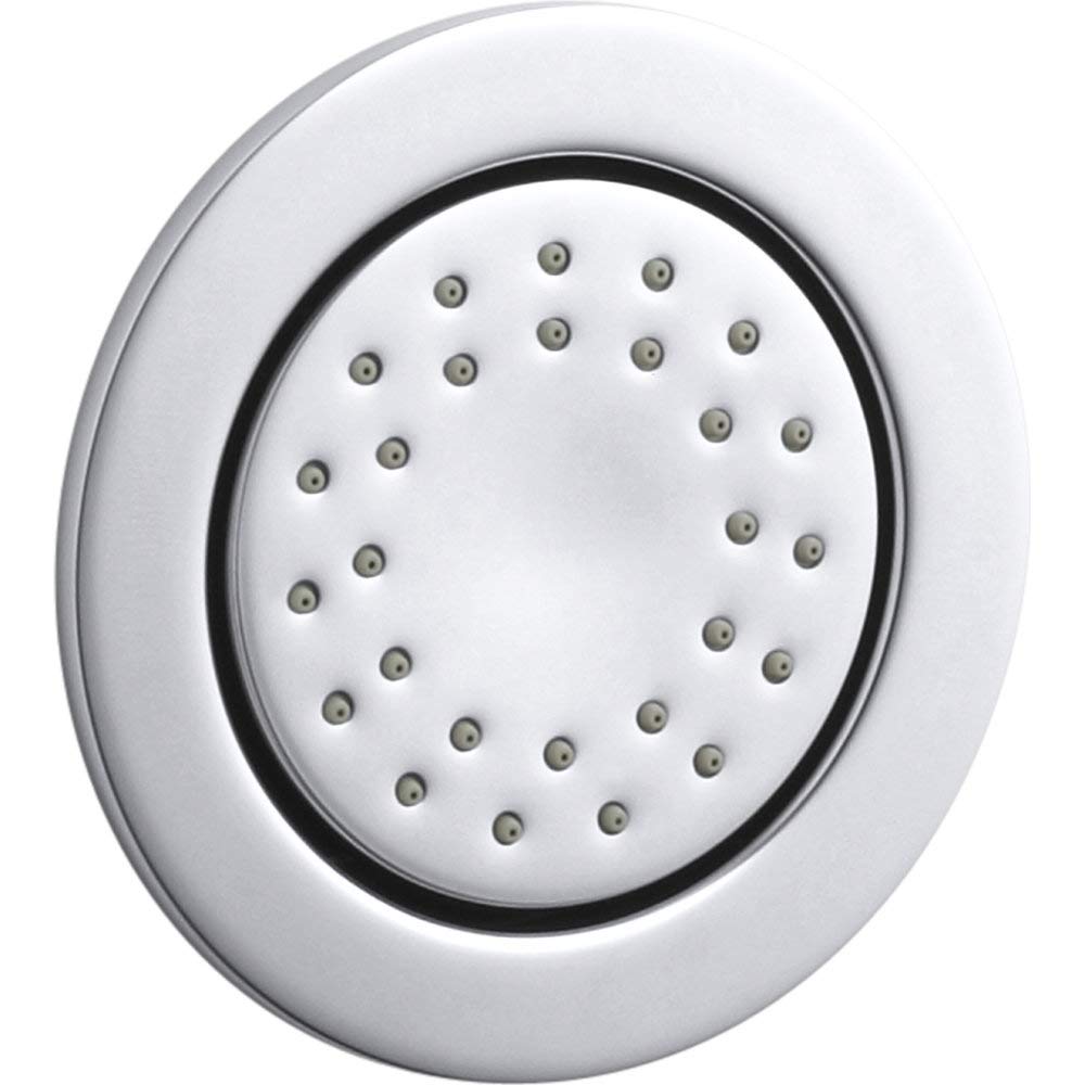 WaterTile(R) round 27-nozzle body spray 2.0 gpm with stimulating spray and Katalyst(R) air-induction technology