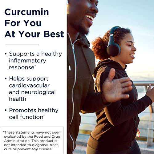 Designs for Health Curcum-Evail 200 - Bioavailable Turmeric Curcumin Supplements - Evail Emulsification Technology - Curcumin C3 Complex with Turmeric Oil + Vitamin E, Non-GMO (60 Softgels)