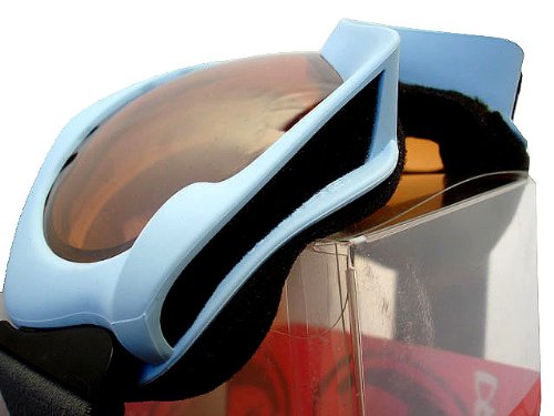 Dragon New Ski & Snowboard Goggles Foil - Shell Frame/Amber Lens #722-0218
