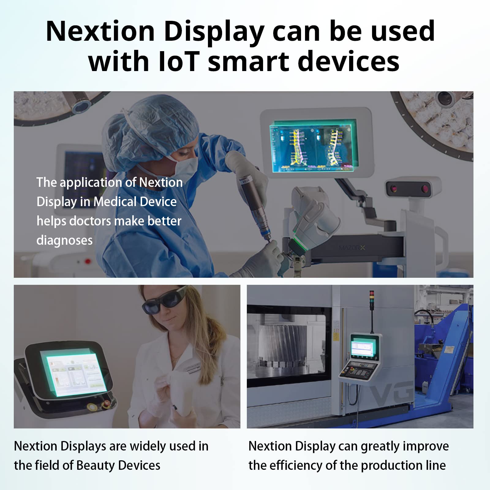 Nextion 7.0″ Intelligent HMI Display NX8048P070-011C-Y Capacitive LCD-TFT Touch Screen 800 * 480 with Enclosure, Nextion Display Support Video Audio Animation Play Functions.