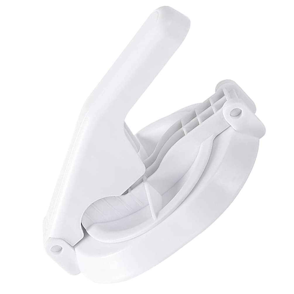 Hemoton 1Pc Dumpling Wrapper Manual Tortilla Maker Tortilla Maker Machine Mountain Pie Maker Dumpling Dough Presser Taco Tortillas Manual Dough Press Tool White Household to Rotate Folder