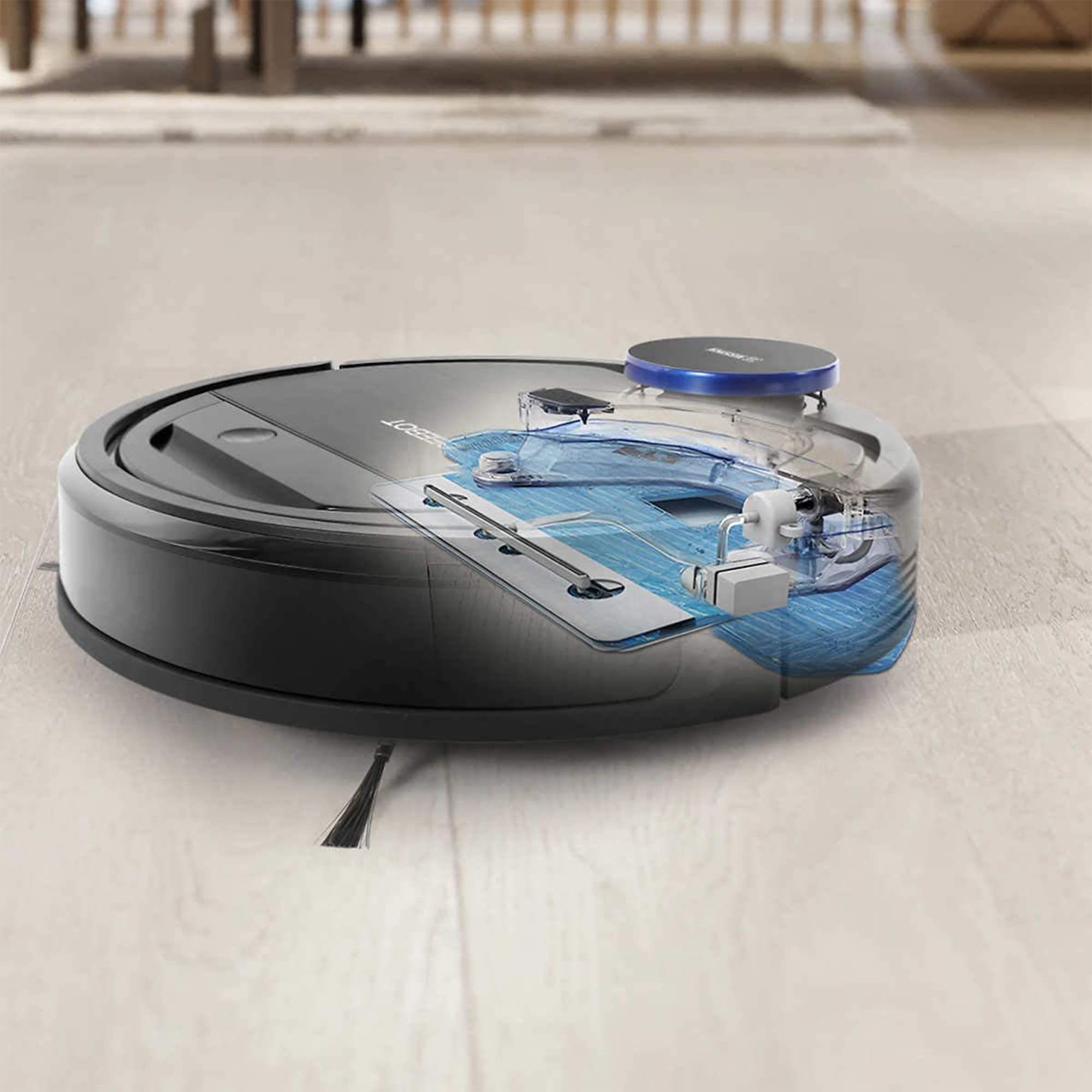 Ecovacs OZMO 937 Robot Vacuum, Black