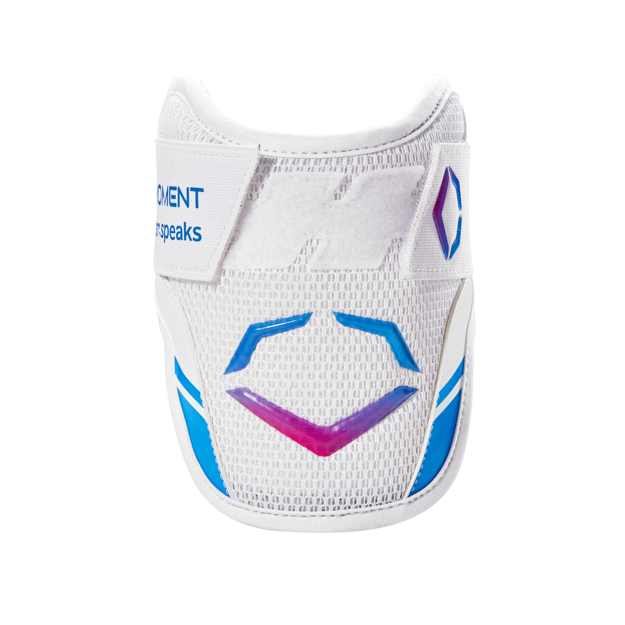 EvoShield X-SRZ Autism Speaks Batter's Elbow Guard - Large, White/Blue