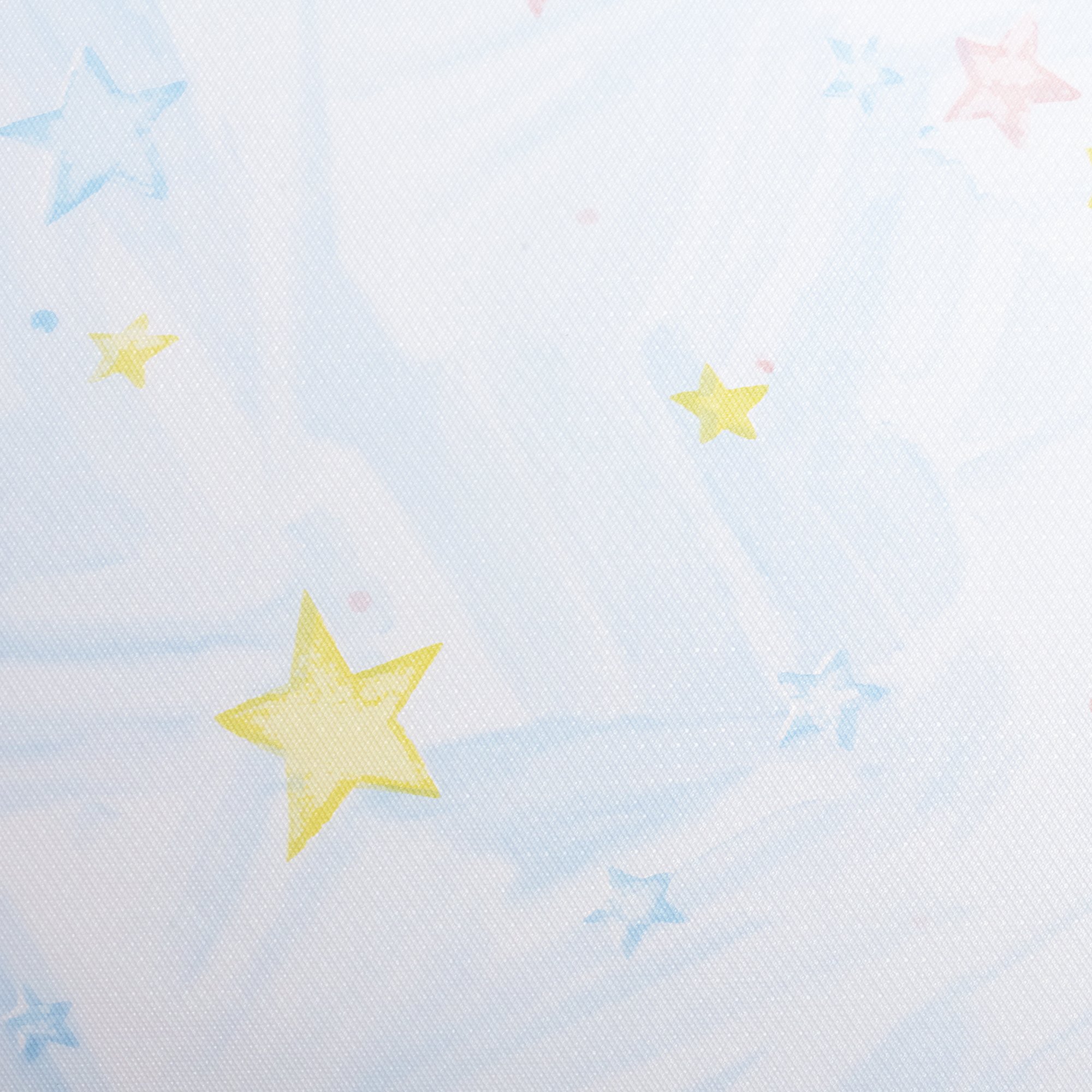 Dream On Me Twinkle Stars Crib & Toddler 117 Coil Mattress I Green Guard Gold Certified