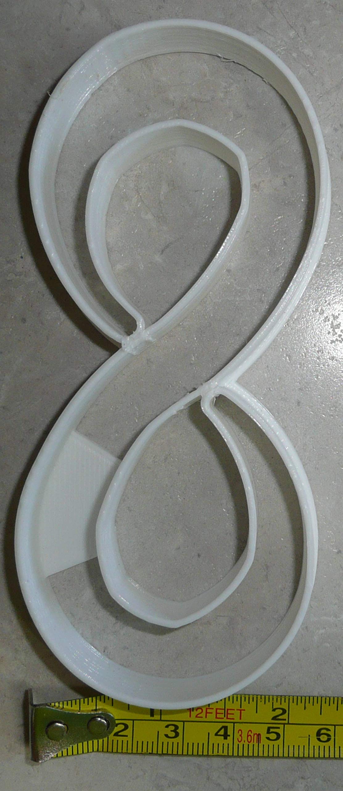 INFINITY SYMBOL NEVER ENDING LOVE MATH PHYSICS COOKIE CUTTER MADE IN USA PR2157