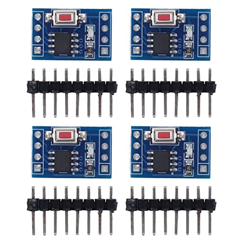 MCU Module, STC15W204S 4 Sets Microcontroller Board for Experiment