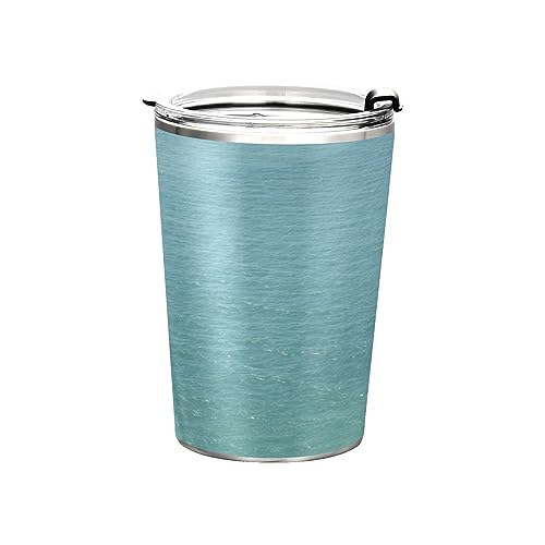 Jihqo Sea Lighthouse Tumbler with Lid and Straw, Insulated Stainless Steel Tumbler Cup, Double Walled Travel Coffee Mug Thermal Vacuum Cups for Hot & Cold Drinks 12oz