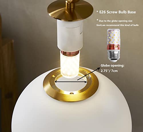 Michideco Floor Lamp with Shelf, Functional Bedside Lamp with Marble Table for Bedroom, Living Room or Office (with Mable Table)