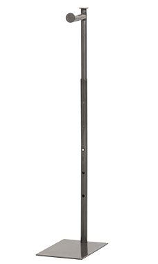 SSWBasics Raw Steel Counter Merchandise Hook - Costumer (6" L Hang Rail with 5" of Hang Space)