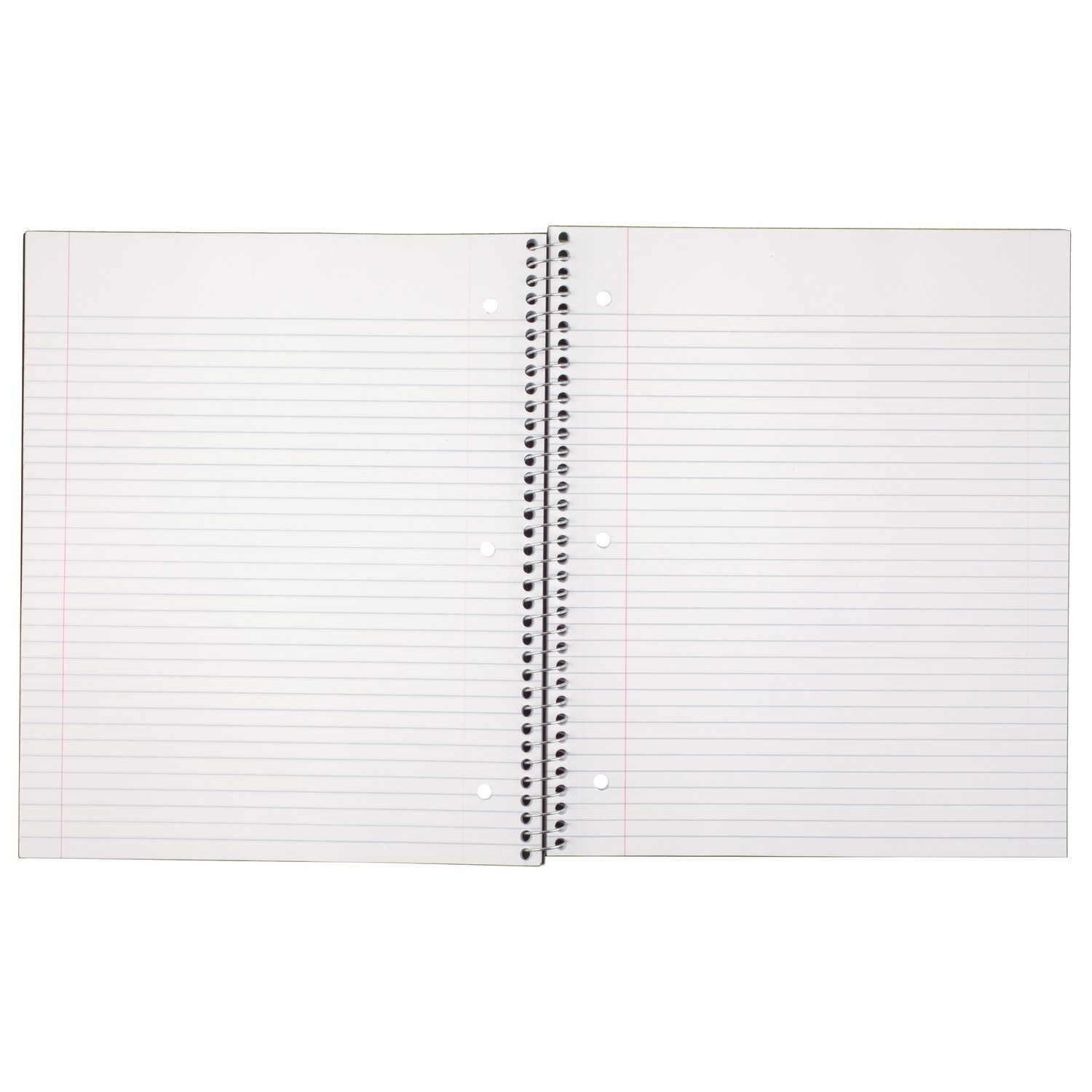 Five Star Spiral Notebooks, 1 Subject, College Ruled Paper, 100 Sheets, 11" x 8-1/2", Sports, 4 Pack (38206)